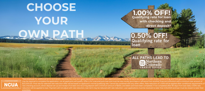 Choose Your Own Path! - Northern Colorado Credit Union : Northern ...
